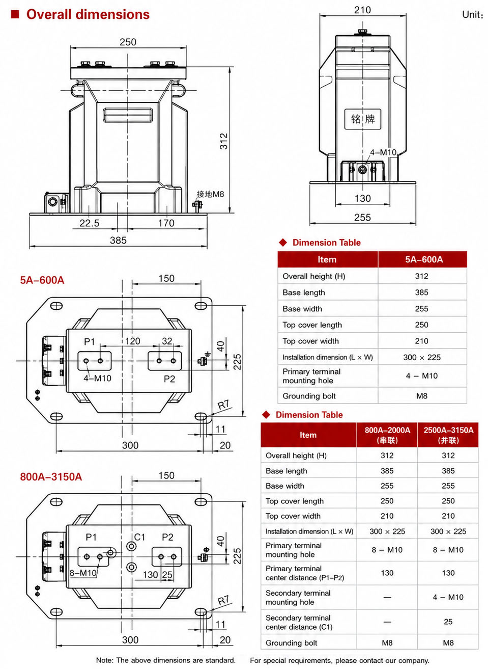 LZZBJ12-35/210 ATB-30-210 Current Transformer | 35kV 36kV Indoor Epoxy ...